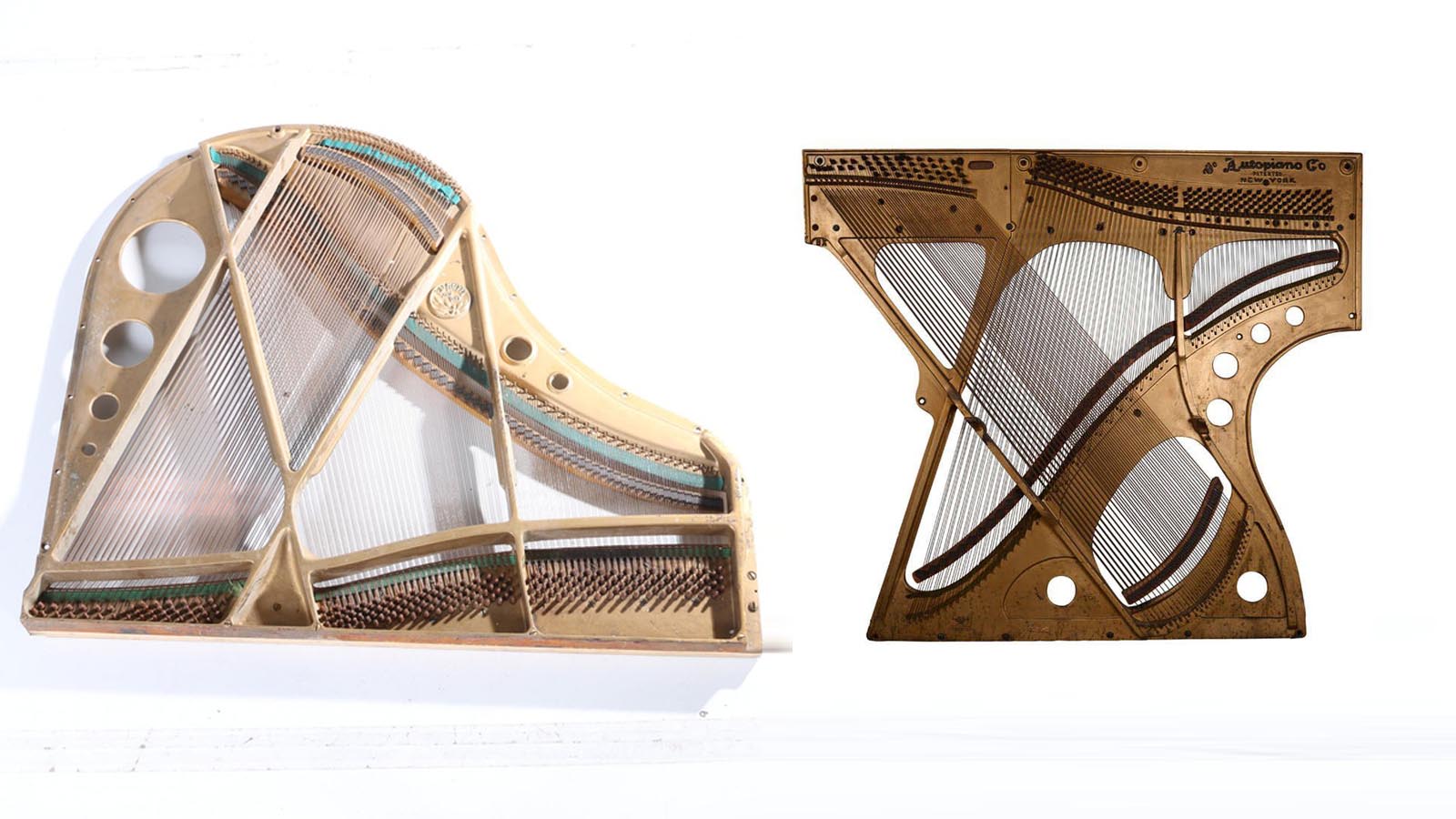 Tìm hiểu khung thép đàn piano - Cast-Iron Plate - Pianocare.vn