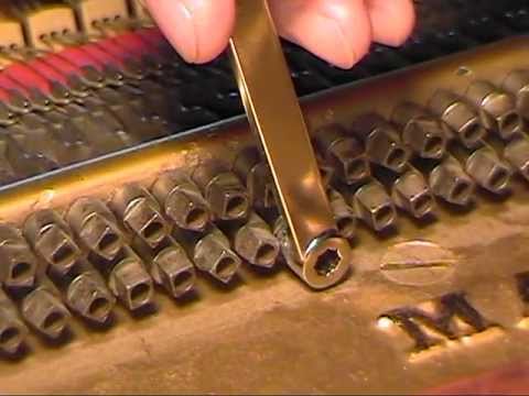 Tìm hiểu về Tuning Pin - Trục lên dây đàn piano - Pianocare.vn